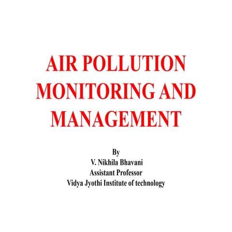 APCM UNIT 5 - AIR POLLUTION MONITORING AND MANAGEMENT.pptx