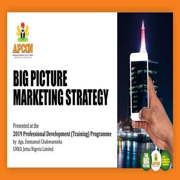 Apcon 2019 presentation big picture marketing strategy | PPTX
