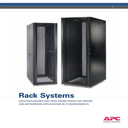 IT Rack Enclosures and Racks Guide | PDF