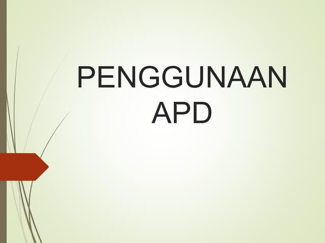 2. spo penggunaan apd | DOC
