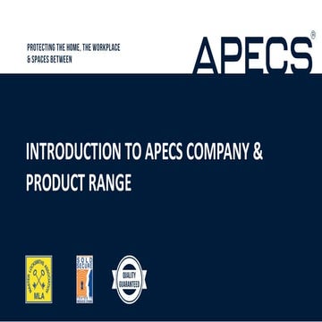 Introduction to APECS company and product range | PDF