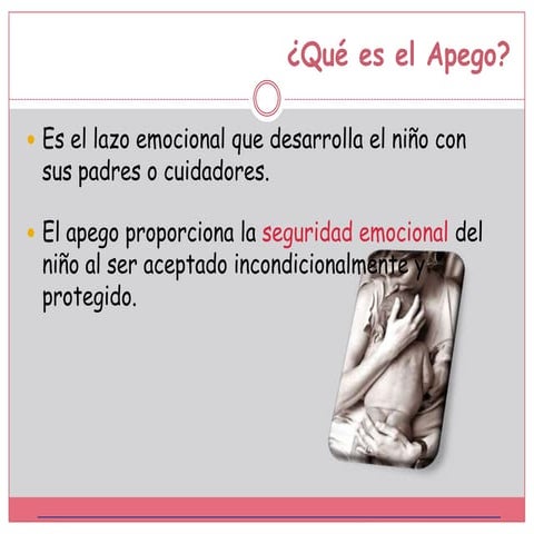 El Apego | PPTX