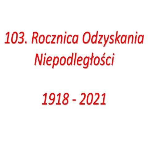 Apel 11.11.2021 — druga wersja | PPT