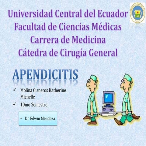 Signos clínicos en apendicitis aguda | PDF