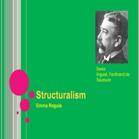 Literary Criticism: Structuralist Approach | PPTX