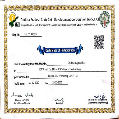 Andhra Pradesh State Skill Development Corporation Apssdc Ppt