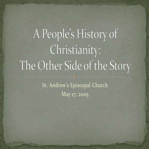 History Of Christianity | PPT