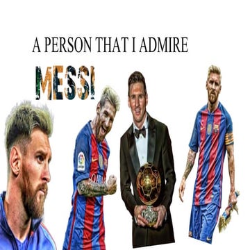 A person i admire | PPT