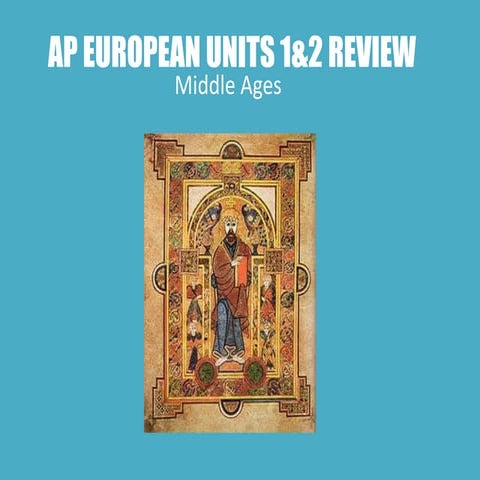 Ap european units 1&2 review middle ages | PPT