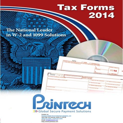 Tax forms catalog 2014 | PDF