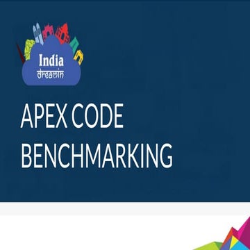 Apex code benchmarking | PPTX | Programming Languages | Computing