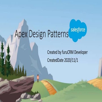 Apex design patterns | PPTX