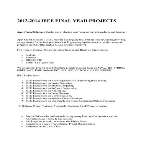 Apex globalsolutions | DOCX