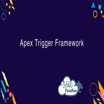 Apex Trigger Framework Salesforce Apextrigger Salesforce Sfdcpanther 5913