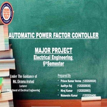 6th semester ee. APFC Major Project.pptx