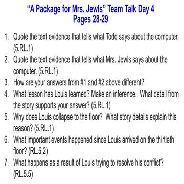 "A Package for Mrs. Jewls" Team Talk Qs D4.pdf