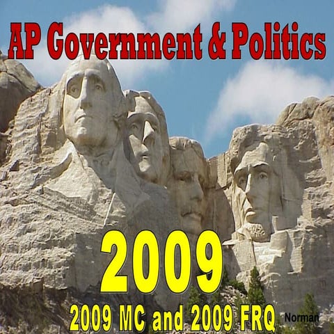 AP Government 2009 MC Exam | PPT