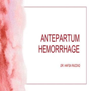 APH(Antepartum Hemorrhage)& PPH(Postpartum hemorrhage).pptx