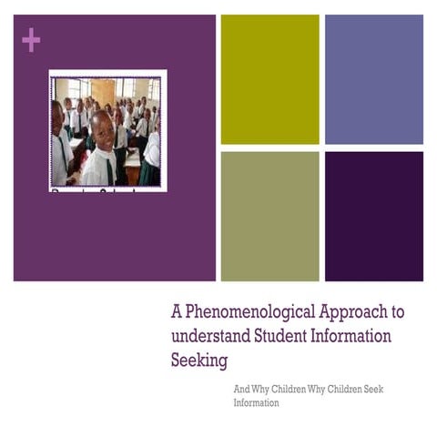 A Phenomenological Research | PPT