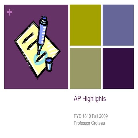 Ap highlights | PPTX