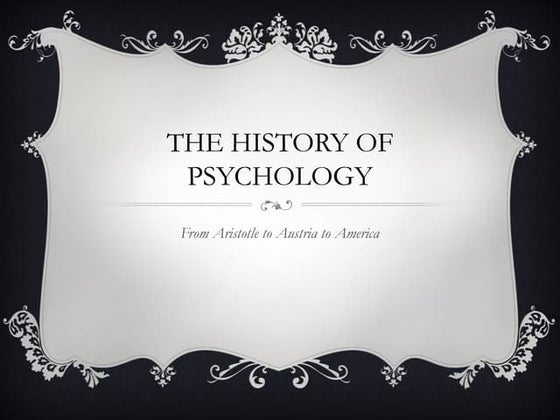 Chapter 1: PSYCHOLOGY | PPTX | Science