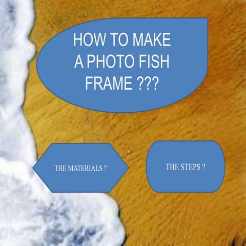 A photo fish fun frame | PPTX