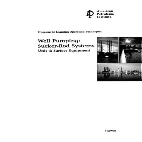 well pumping sucker-rod systems u-4 surface equipment | PDF