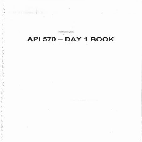 Api 570 day 1 questions | PDF | Mental Health | Diseases and Conditions