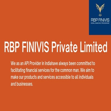 API provider in India RBP | PPT