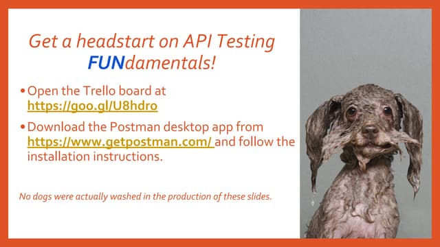 Agile Testing Days 2018 Usa Api Testing Fundamentals Ppt