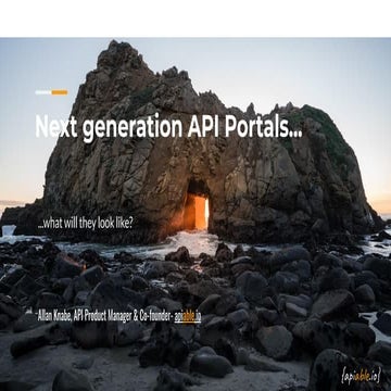 Apidays Live Jakarta What Will The Next Generation Of Api Portals