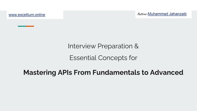 Api Application Program Interface Ppt