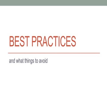 Api Best Practices Ppt 7352