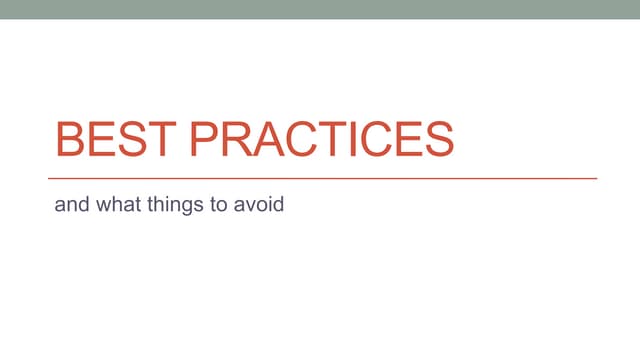 Api Best Practices Ppt 7352