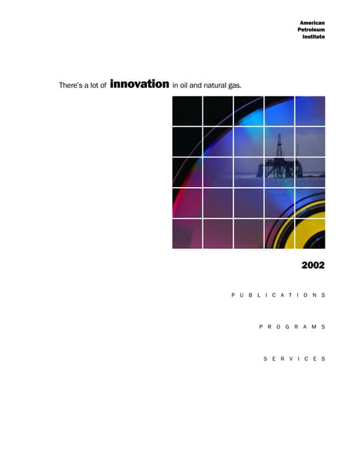 List of API standards for rotating equipment | PDF