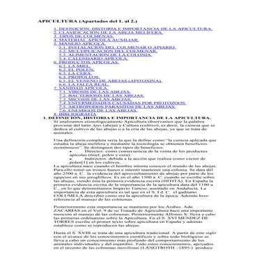 Apicultura | PDF