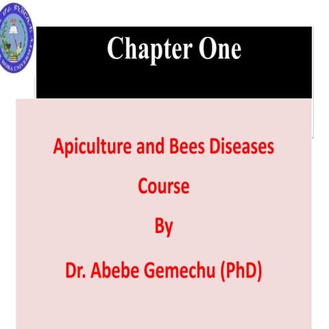 Apiculture Chapter 1. Introduction 2.ppt