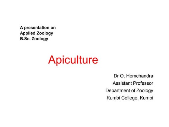 honey bees in India | PPT