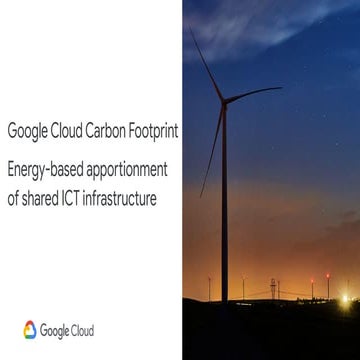 apidays LIVE Paris 2021 - Google Cloud Carbon Footprint by Vincent ...