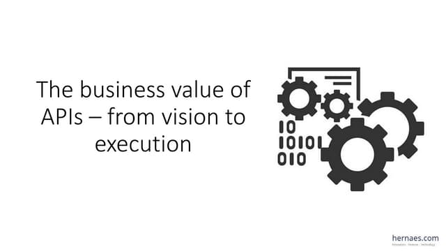 Apidays Live London Exploring The Business Value Of Apis From