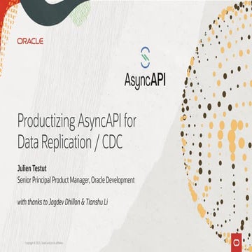 Apidays Paris 2023 - Productizing AsyncAPI for Data Replication and ...