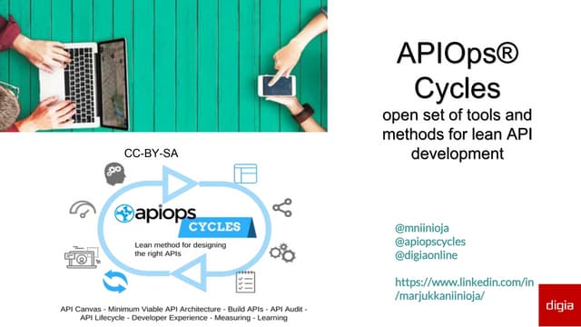 Apidays Paris Apiops Cycles Open And Lean Method For Api