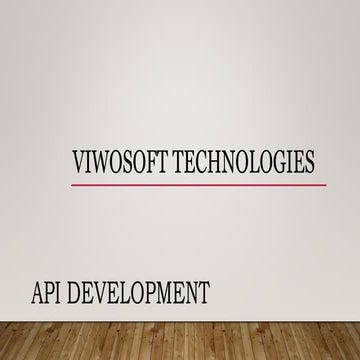 Api Developmentpdf 
