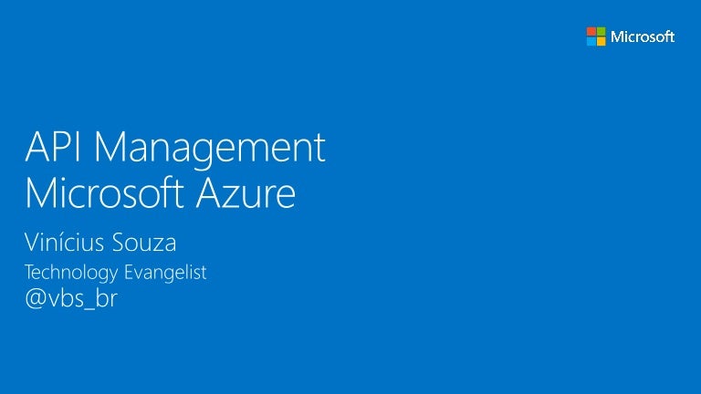 Microsoft Azure Api Management