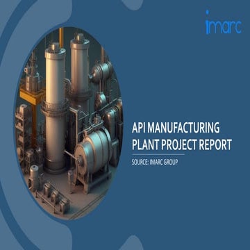 API Manufacturing Plant Project Report .pdf