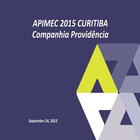 Apimec 2015 en | PPTX | Business Accounting & Finance | Business