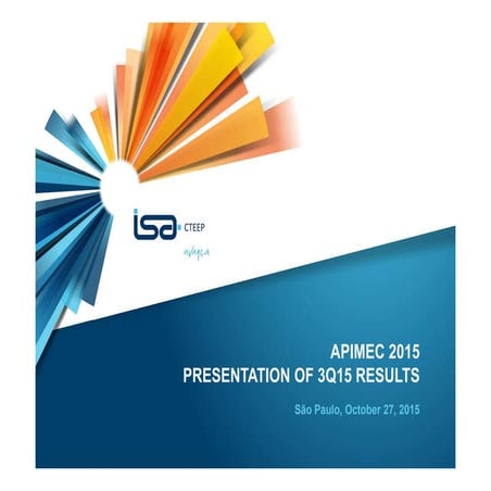 Apimec 2015 ing | PPT