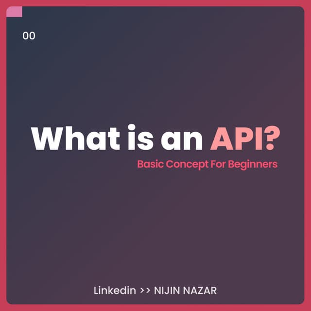 What is an API ? - Best Explanation | PDF