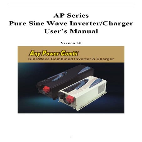 Ap inverter manual | PDF