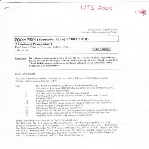 Ap i pak indra wijaya kusuma 2009 2010 | PDF